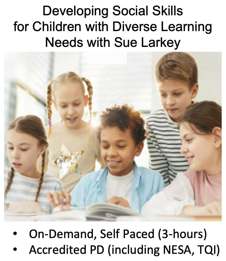 Developing Social Skills for Children with Diverse Learning Needs with ...